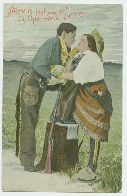 Moody Mommy's Marvelous Postcards Blog: Cowgirl Postcards