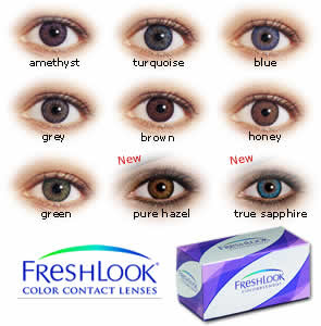 Subtlety or even Party-mood - Coloured Contact Lenses for all occasions ...