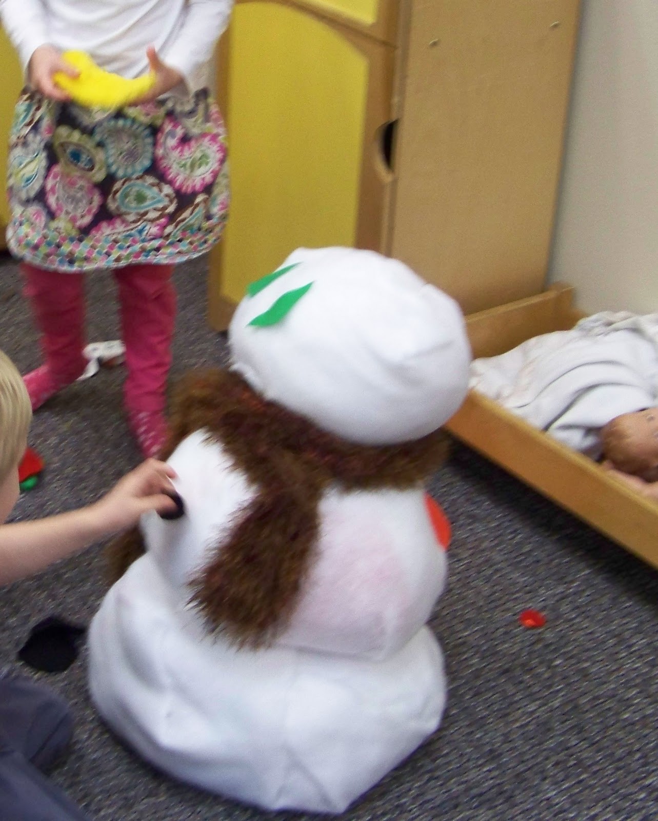 Mrs. Nanette's Nuggets: Trash Bag SNOWMAN IMPROVED