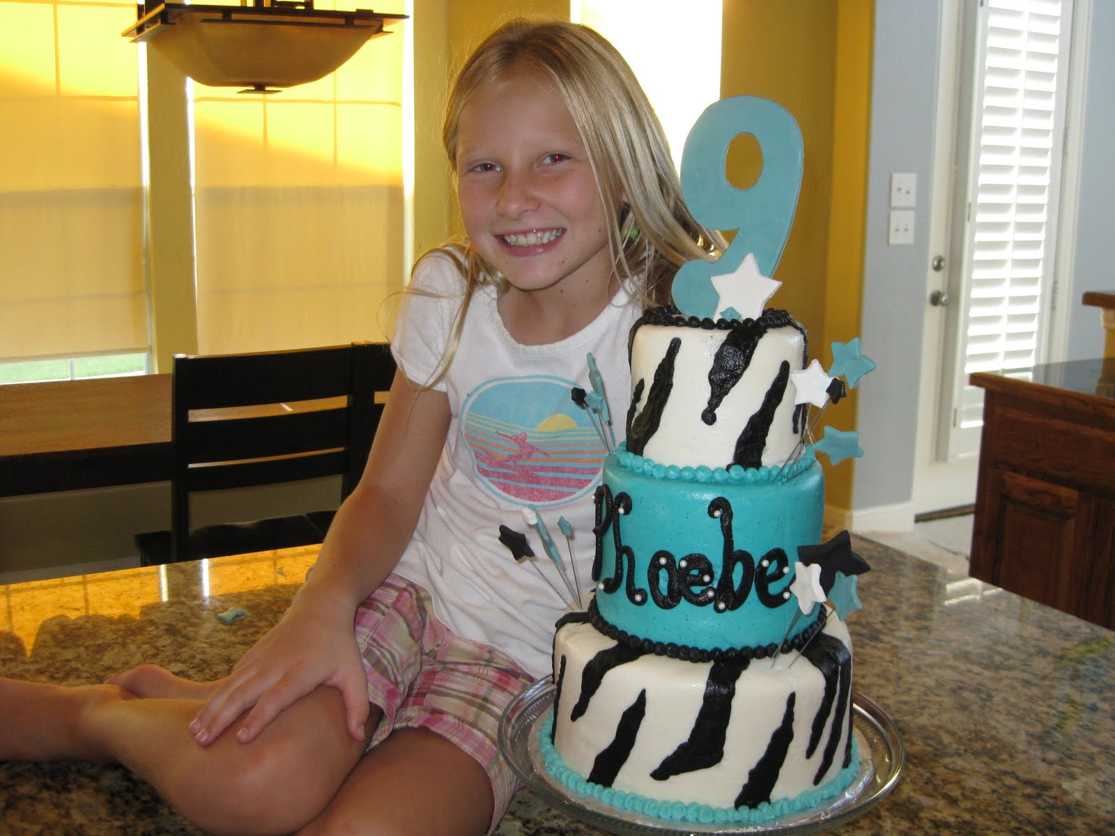 They call me mama: Phoebe's 9th Birthday