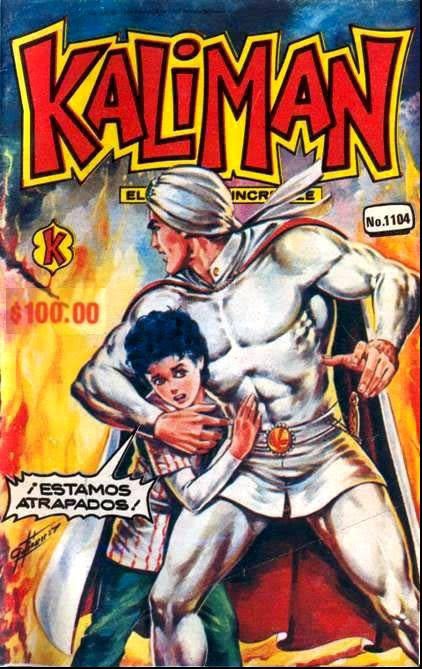 Mexico Comic Aventuras 1: Kaliman (1101 al 1105) Prom. K - Original