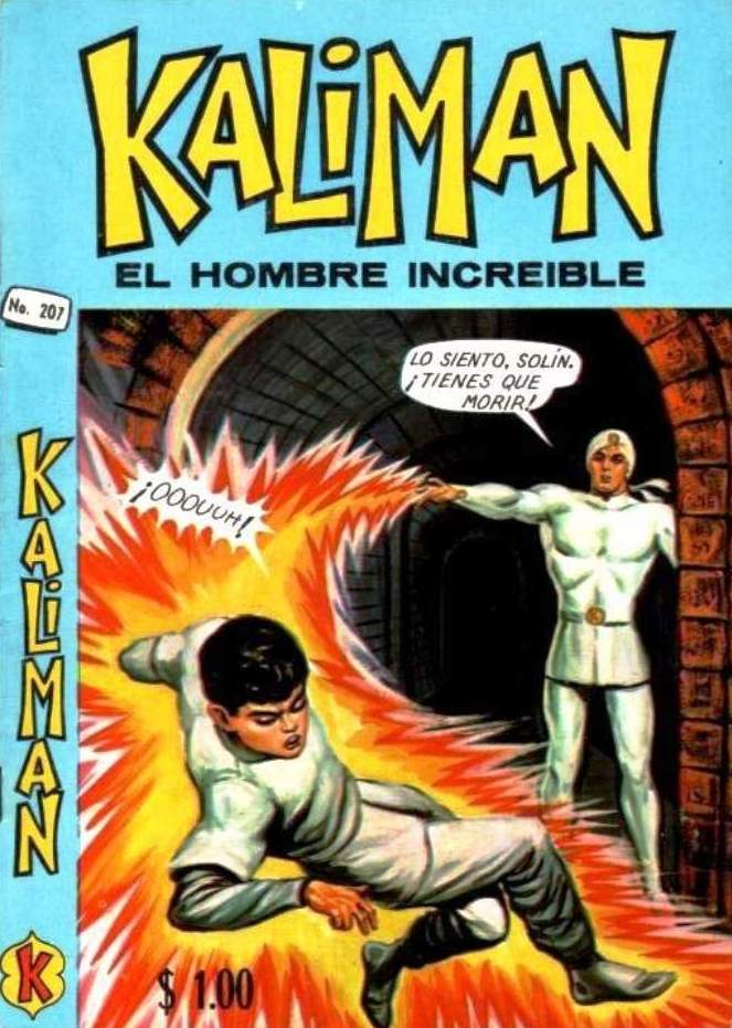 Mexico Comic Aventuras 1: Kaliman (206 al 210) Prom. K - Original