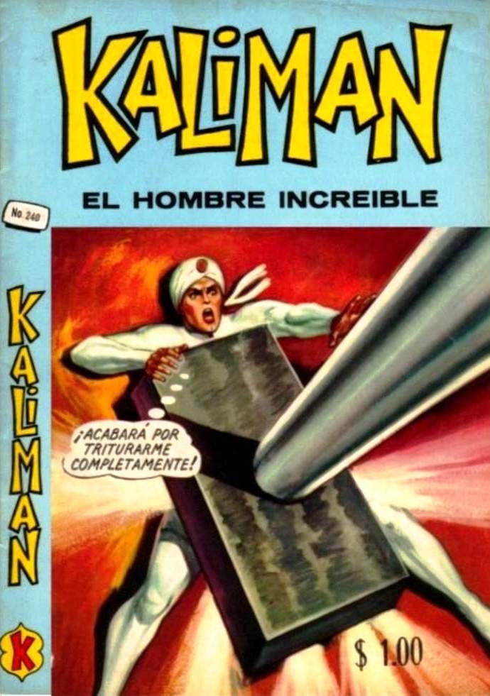 Mexico Comic Aventuras 1: Kaliman (236 al 240) Prom. K - Original