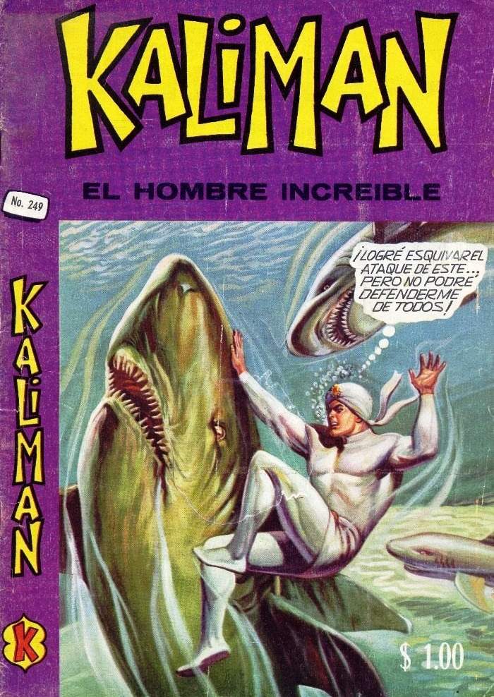 Mexico Comic Aventuras 1: Kaliman (246 al 250) Prom. K - Original