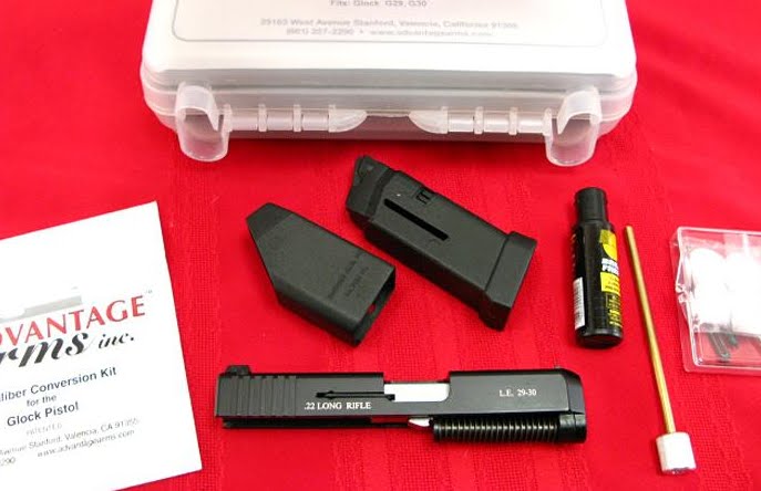 DAVE'S SIMPLE SPOT: Convert your GLOCK Handgun into a .22 Long Rifle ...