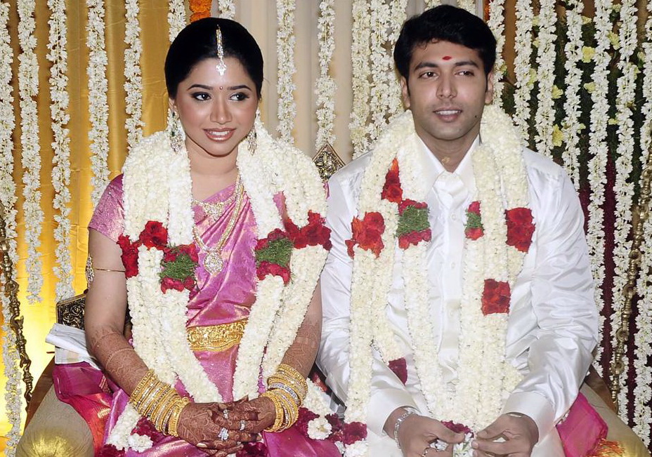 Awesome Collections: celebrities on Jayam Ravis Marriage