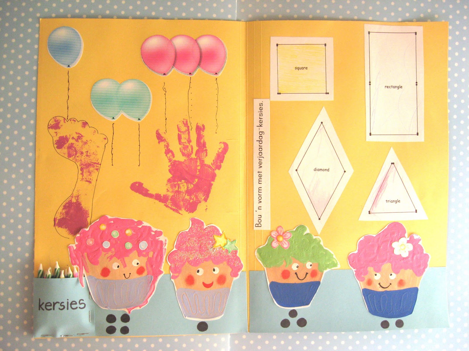 ...Joyful Mama's Place...: Birthday Lapbook activities