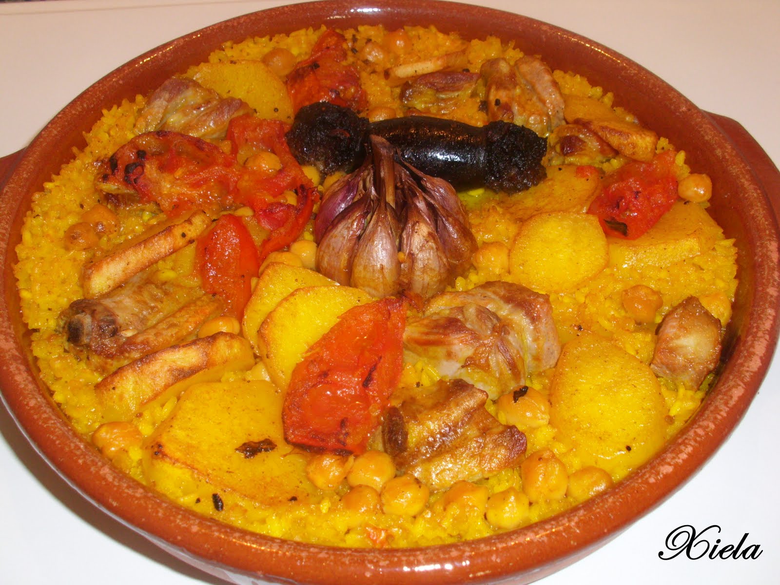 XielaMar, la mar de salada: Arroz al horno.