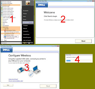 Dell Inkjet Printers: Dell Wireless Configuration Utility to setup the ...