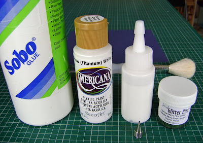 From My Craft Room: Tutorial - Snow-covered fir/pine trees