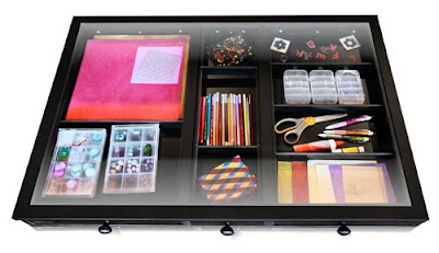 Cheri and Her Creations: EZ View Craft Desk - from The Original Scrapbox!