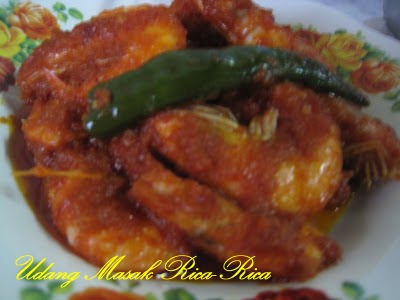 ADIK COMEL: Sambal Sotong / Udang Masak Rica-Rica