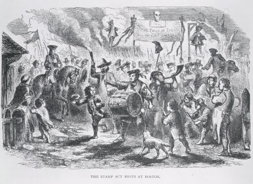 American People I & II: Governer Francis Bernard Describes The Boston ...