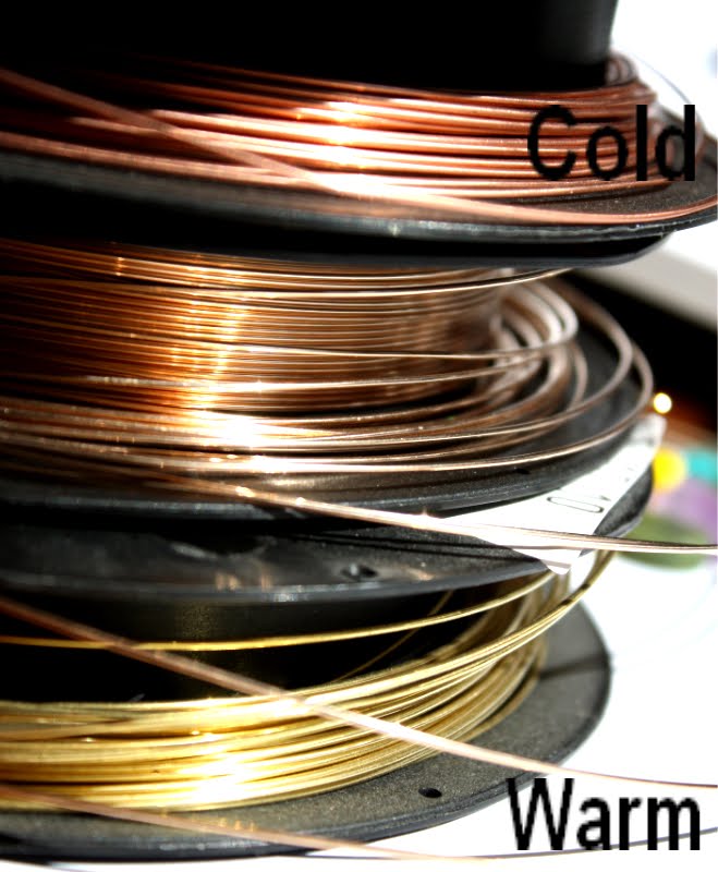 Danagonia - Enchanted Jewelry: Tutorial - Warm/Cool Colours in Jewelry