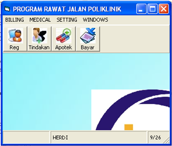 Tutorial Ilmu Komputer: Program Rawat Jalan pada Poliklinik dengan Visual Basic