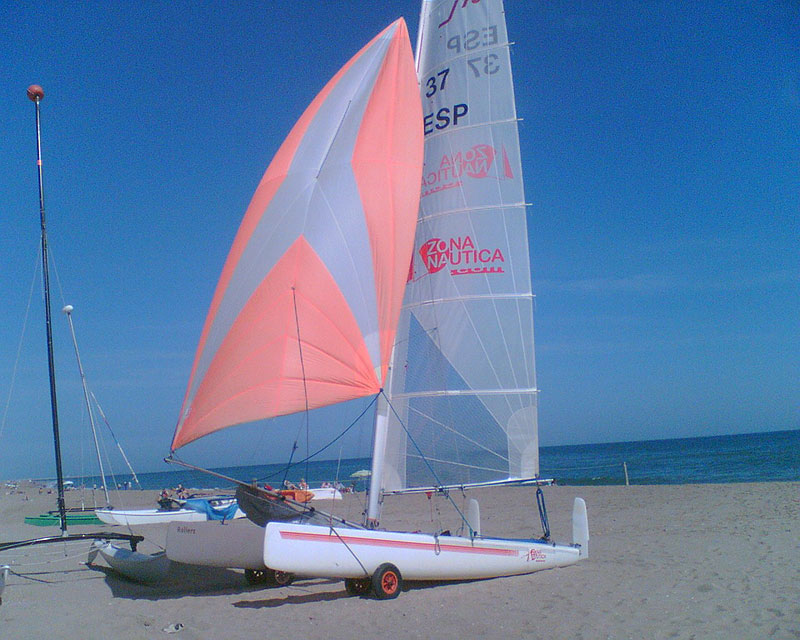 Cursos de inicacion de Catamaran (vela ligera) Hobie Cat 16 / Tiger www ...