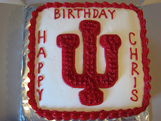 Wesley and Jennifer Snider: IU cake
