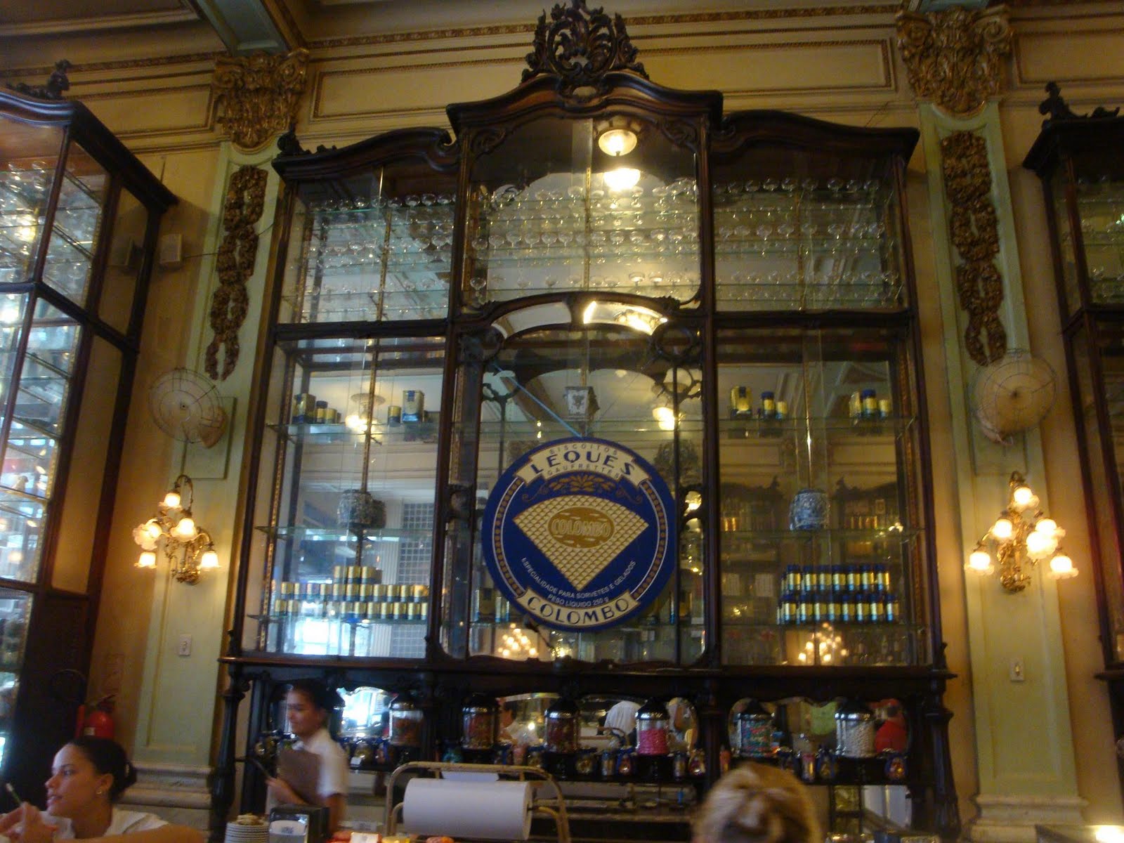Viaje a Sudamérica: Rio de Janeiro: Confiteria Colombo