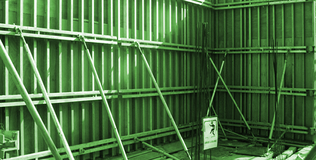 PT. GILANG GEMALA BORNEO PERKASA: Methode Formwork Core Wall