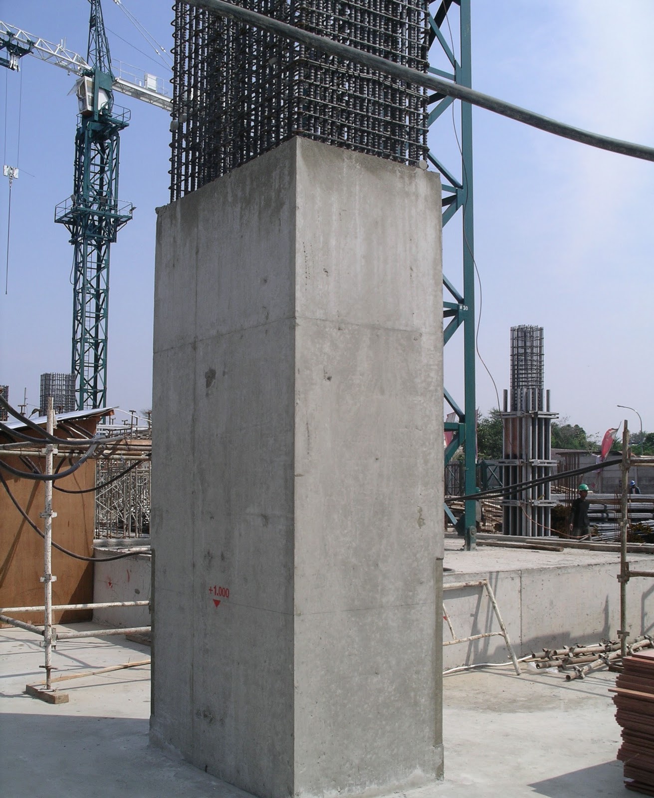 PT. GILANG GEMALA BORNEO PERKASA: Methode Formwork Kolom