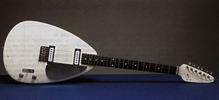 iconic guitar.com: Brian Jones - Vox "Teardrop"