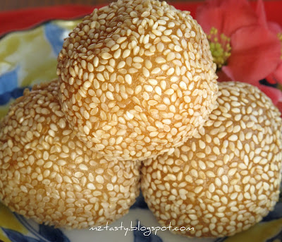 MzTasty's Kitchen, Savor The Flavor: Sesame Balls/Jin Dui
