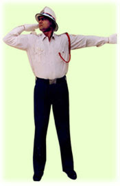 Traffic Signals: Traffic Police Hand Signals