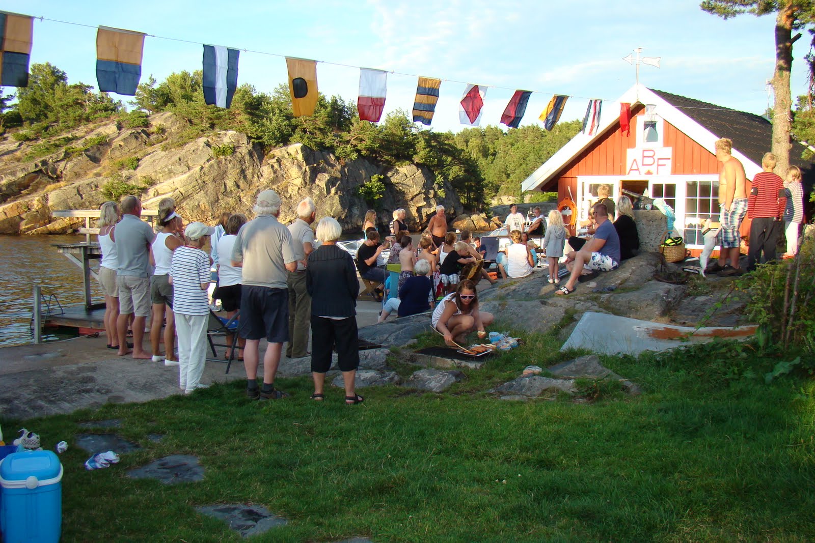 Renates SKRIK: Ferie-reise med valper på sommer stedet vårt :)