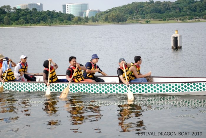 Norliza Othman's Blog - Life is Beautiful: Training Dragon Boat @ Pusat ...