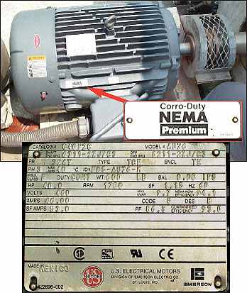Industrial Knowledge: Reading A Motor Name Plate