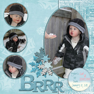 It's a Priceless Life: January Scrapbook Pages