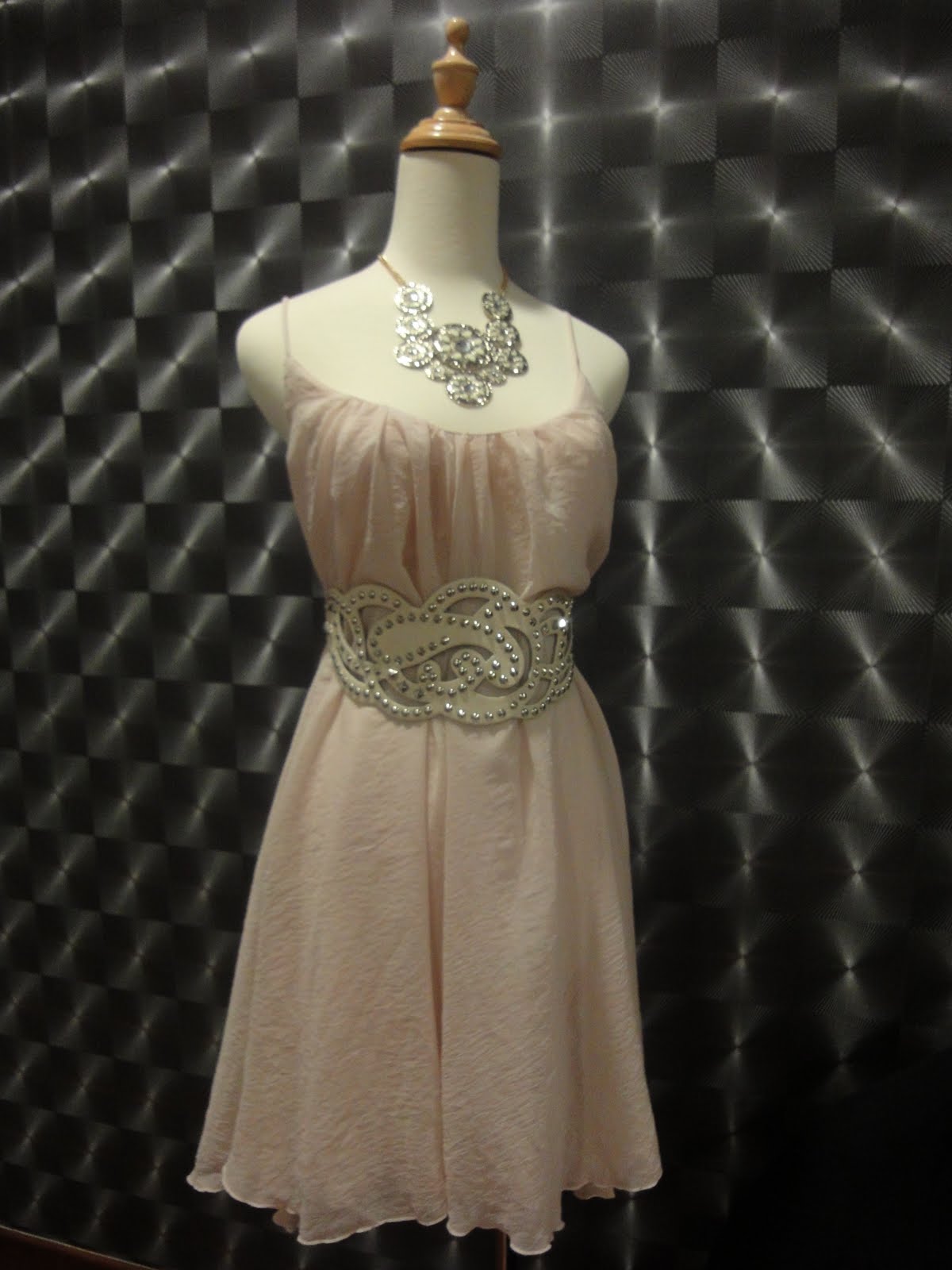 Intricate Frocks: Pastel Singlet Chiffon Dress