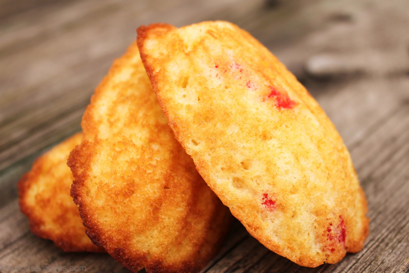 Cherry Tea Cakes: Cherry Madeleines