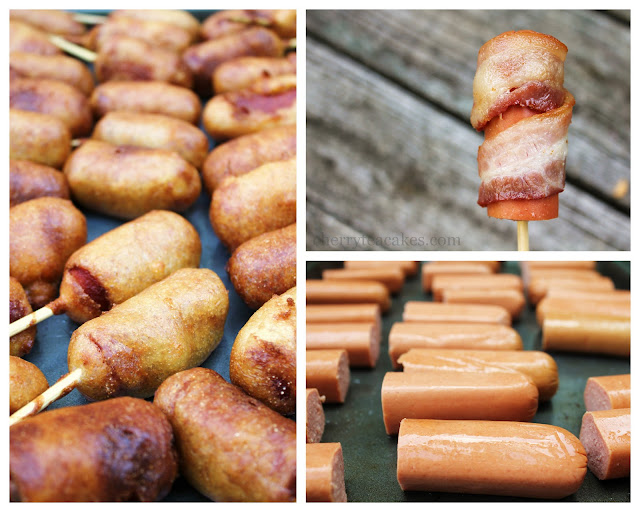 Cherry Tea Cakes: Cream Soda Battered Corn Dogs