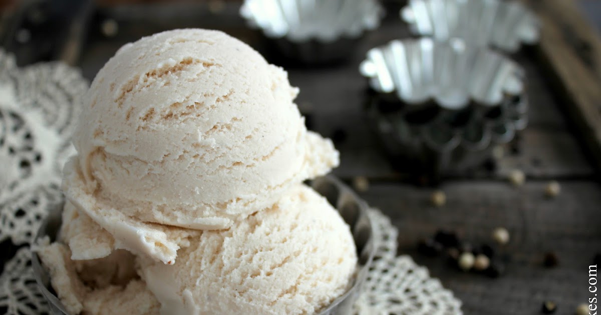 Cherry Tea Cakes: Strawberry and Black Pepper Ice Cream