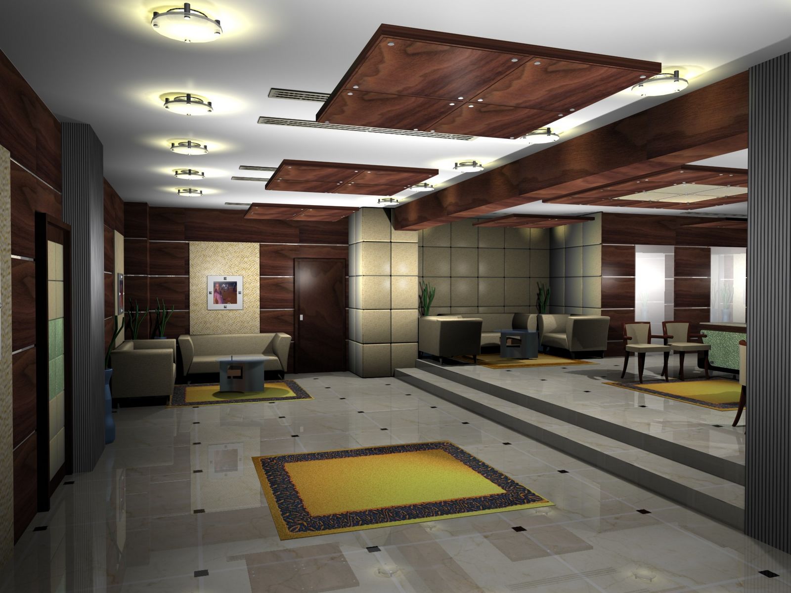 Gurooji Design: Mont Royal - Hotel lobby design