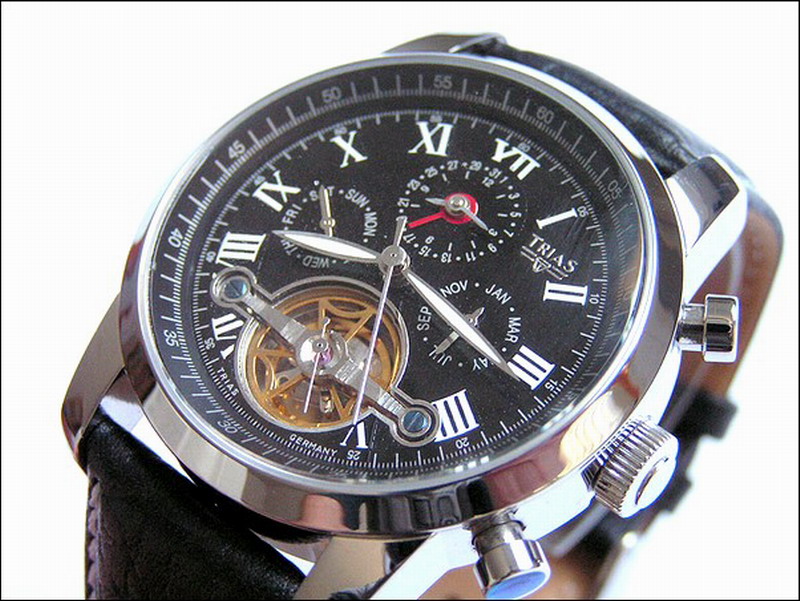 Germany watches: TRIAS Nemesis_Black dial