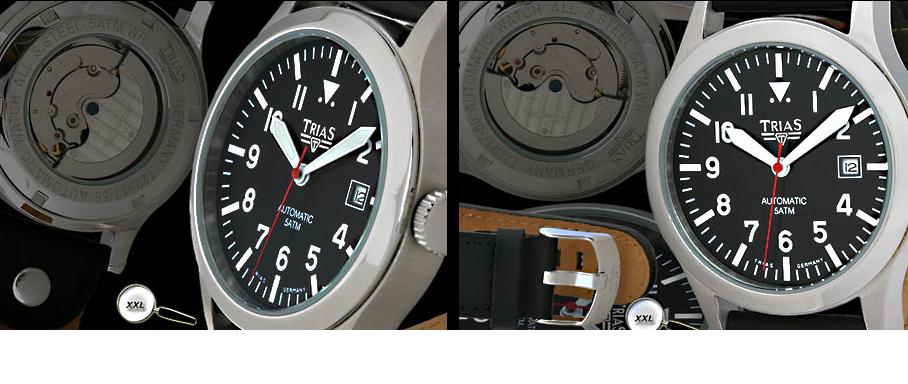 Germany watches: TRIAS Pilot - Military Automatic watch