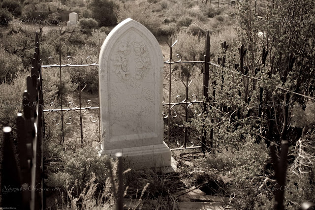 November Obscura: Miners Union Cemetery- Bodie