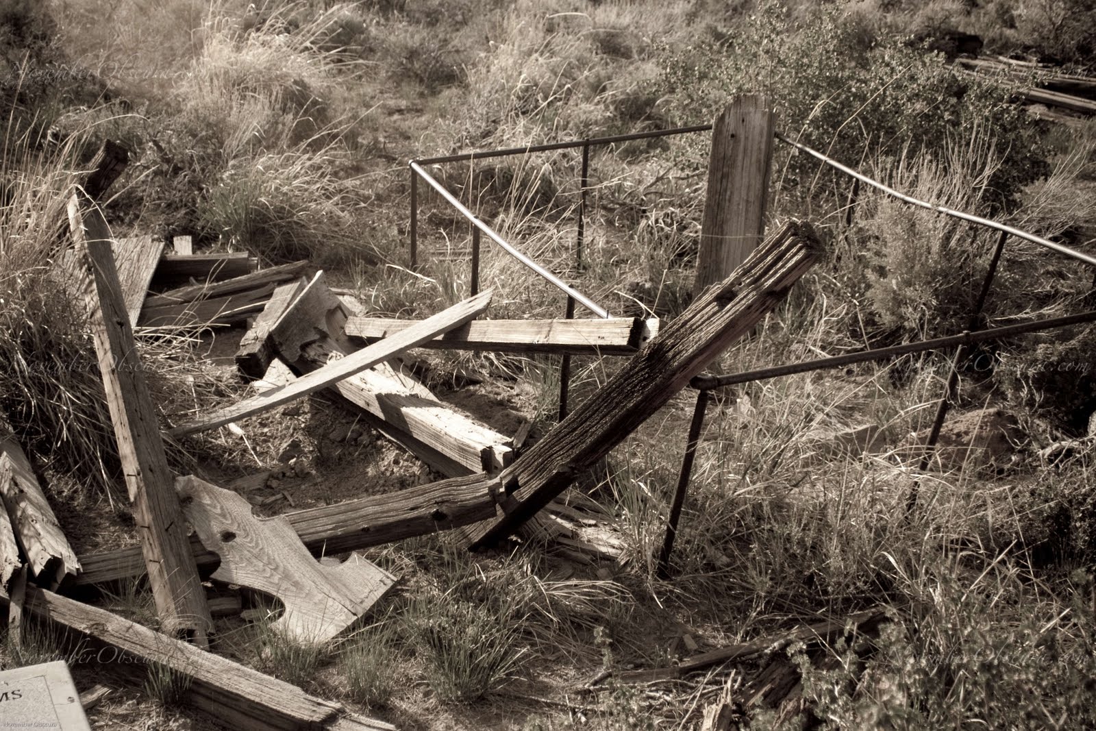November Obscura: Miners Union Cemetery- Bodie