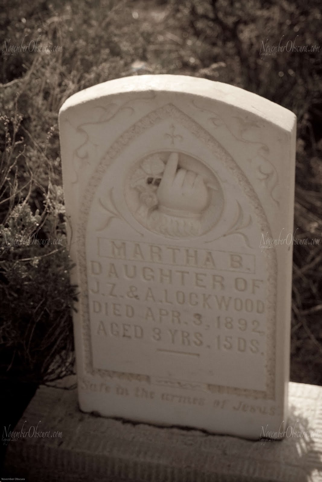 November Obscura: Miners Union Cemetery- Bodie