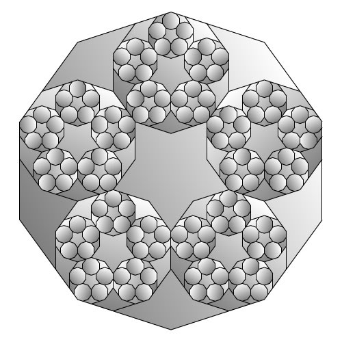 Joe Bartholomew: Girih tiling based on a decagonal fractal
