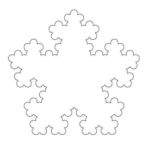 Joe Bartholomew: Girih tiling based on a decagonal fractal