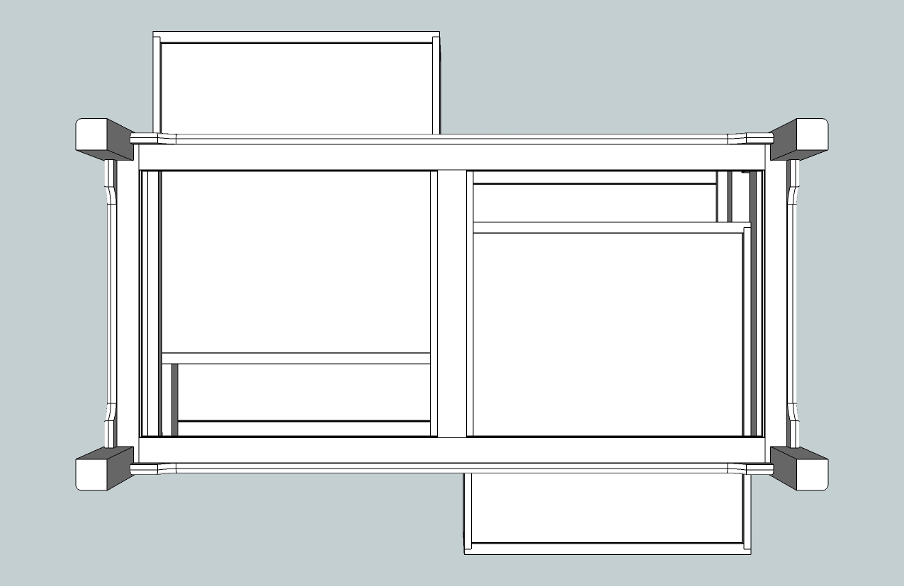 Tony's Woodshop: The Coffee Table's Design, or "You Want Drawers With ...