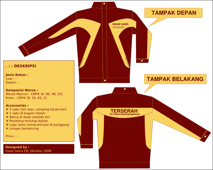 X-3 SMAN 4 Bandung: JAKET KELAS