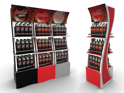 design3d3: Racks modulares Coca-Cola