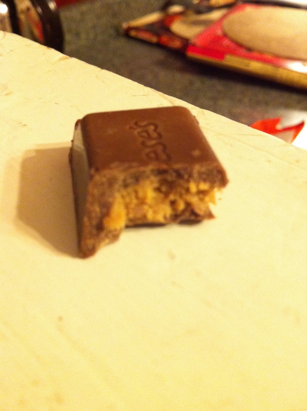 FATGUYFOODBLOG: The Reeses...chocolate bar?