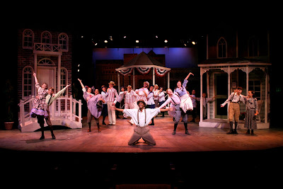 Trenton Bean's Portfolio: The Music Man (scene painting)