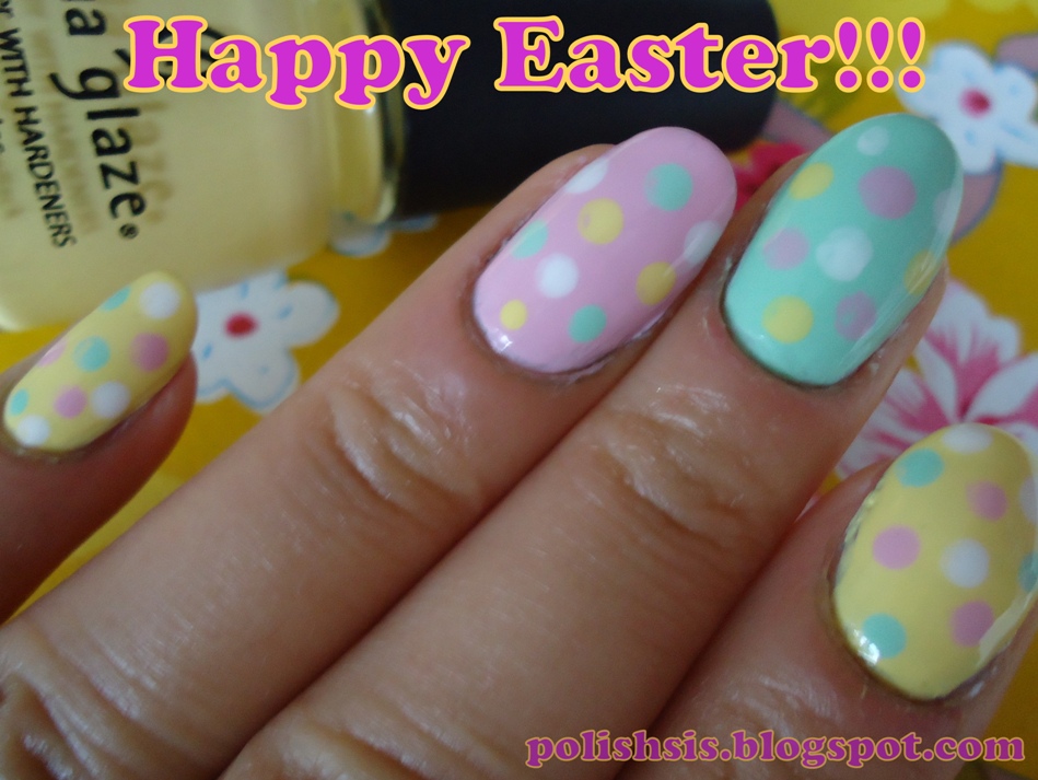 Happy Easter! Easter-egg nails | PolishSis