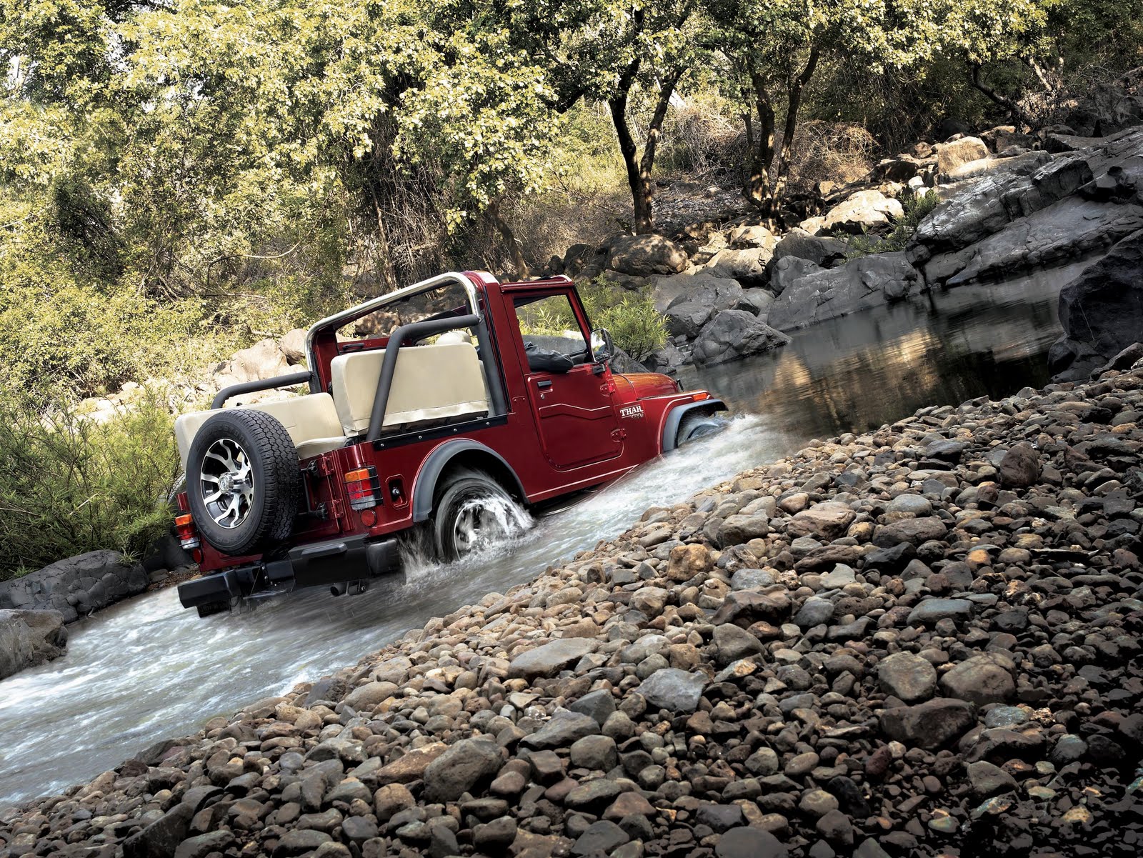 Indian News Service : MAHINDRA LAUNCHES THAR
